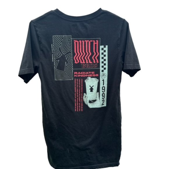 Dutch Bros | Shirts | Dutch Bros Classic Black Tshirt Rare Retro ...